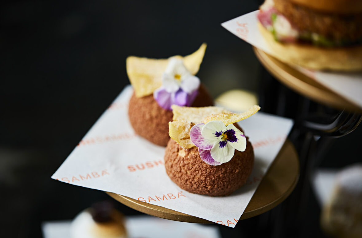 Afternoon Tea SUSHISAMBA Covent Garden London